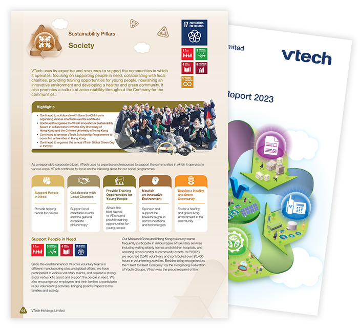 Society | VTech Sustainability